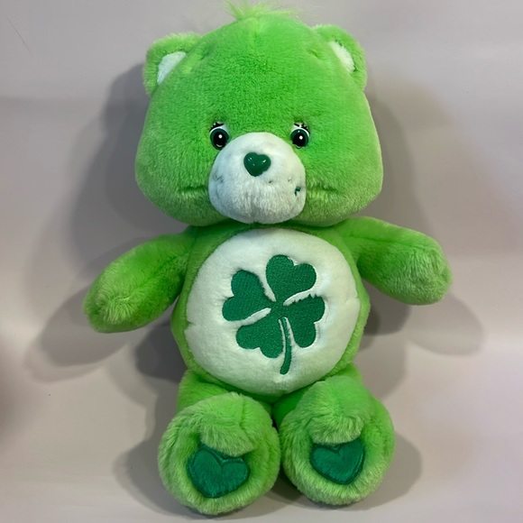 Care Bears | Toys | 202 Care Bear Plush Toy Good Luck Four Leaf Clover ...